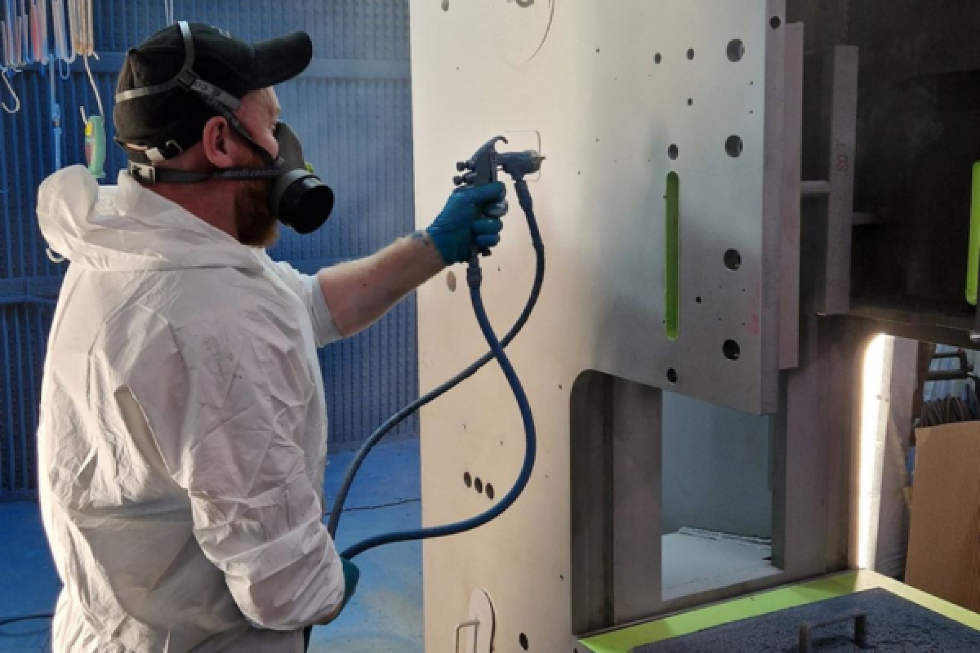 6-step manufacturing process for 80T presses - EMG PRESSES